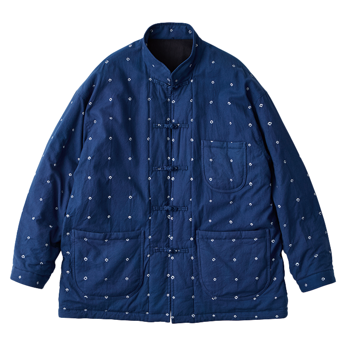 BLUE MOON INDIGO CHINESE JACKET